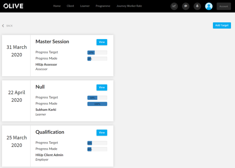 Myportfolio - Learner Section – Olive