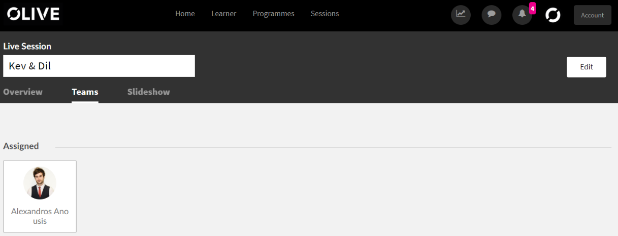 Myportfolio - Logging in & Dashboard/Homepage – Olive