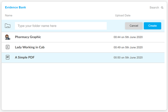 Myportfolio - Resubmitting Evidences and Observations & Evidence Bank – Olive