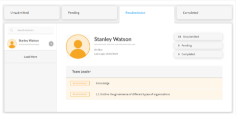 Myportfolio - Assessor Workflow – Olive