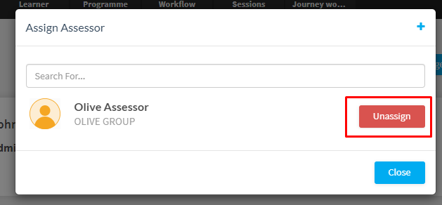 Myportfolio - How to unassign old Assessor and add new Assessor – Olive